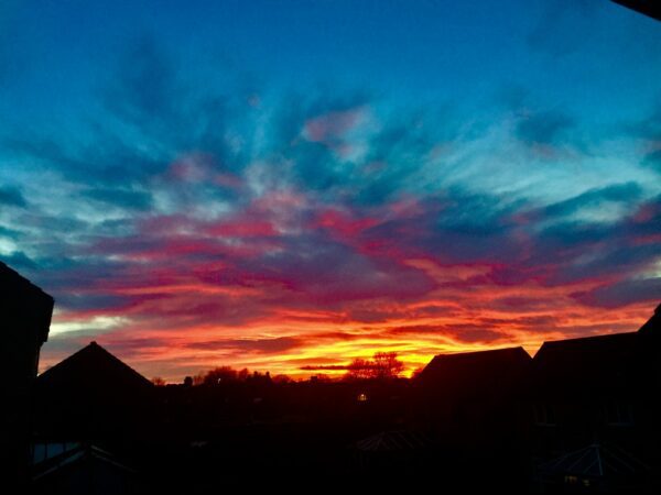 Stunning sunset in Durham 30/12/2018