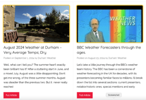 Durham Weather | The Weather at Durham, North East England