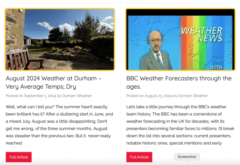 Durham Weather | The Weather at Durham, North East England